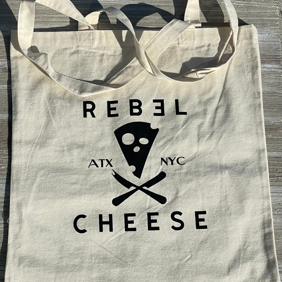 Rebel Cheese Tote Bag