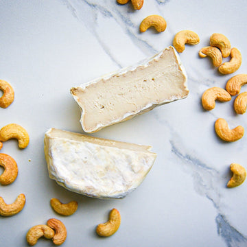 Cave-Aged Brie (non-dairy, cashew-based, vegan) - Rebel Cheese